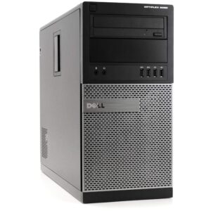 Dell Optiplex 9020 Mini Tower Desktop PC, Intel Core i5-4570-3.2 GHz, 32GB Ram, 1TB(1000GB) SSD Drive, WiFi, DVD-RW, Windows 10 Pro (Renewed)