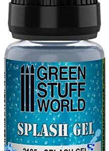 Green Stuff World Splash Gel for Models, Miniatures, Dioramas (Water Effect 2185)