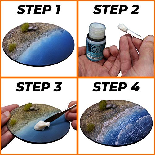 Green Stuff World Splash Gel for Models, Miniatures, Dioramas (Water Effect 2185)