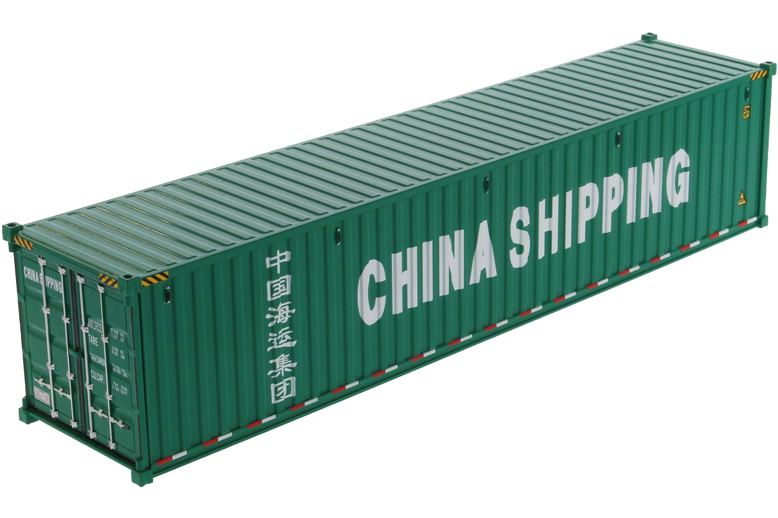 40' Dry Goods Sea Container China Shipping Green Transport Series 1/50 Model by Diecast Masters 91027 C