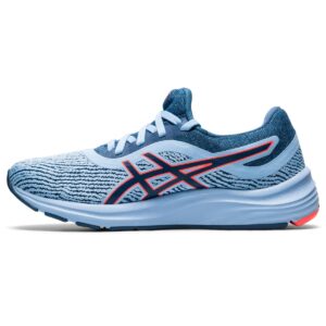 asics women's gel-pulse 12 mesh knit running shoes, 9, grand shark/grand shark