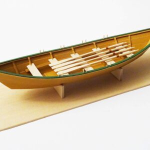 Model Shipways Lowell Grand Banks Dory 1:24 - MS1470CB - Wooden Model Ship Kit to Assemble - Level 1 Model Building Kit - Craft Kit for Adults - Includes All Tools Needed