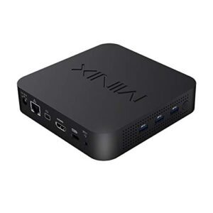 minix neo j50c-4 max, 8gb/240gb intel pentium silver mini pc with windows 11 pro (64-bit) [dual-band wi-fi/gigabit ethernet/4k @ 60hz/triple display/usb-c/auto power on/vesa mount]