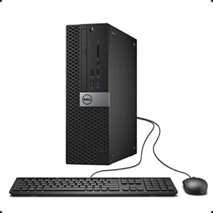 dell optiplex 3050 sff desktop pc, intel i5-6500 3.2ghz 4 core, 16gb ddr4, 512gb ssd, 4k support, wifi, win 10 pro, keyboard, mouse (renewed)