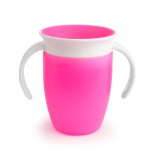 munchkin® miracle® 360 trainer cup, 7 ounce, pink