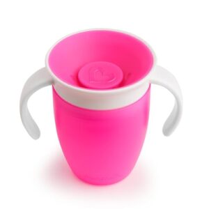 Munchkin® Miracle® 360 Trainer Cup, 7 Ounce, Pink