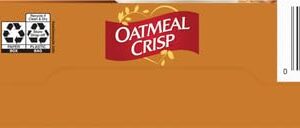 Oatmeal Crisp Heart Healthy Cereal, High Fiber Cereal Made with Whole Grain, 19.7 oz