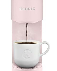 Keurig K-Mini Single Serve K-Cup Pod Coffee Maker, Dusty Rose, 6 to 12 oz. Brew Sizes