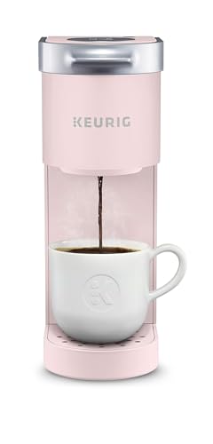 Keurig K-Mini Single Serve K-Cup Pod Coffee Maker, Dusty Rose, 6 to 12 oz. Brew Sizes