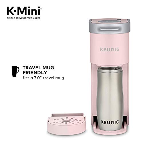 Keurig K-Mini Single Serve K-Cup Pod Coffee Maker, Dusty Rose, 6 to 12 oz. Brew Sizes