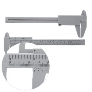 Eyebrow Ruler, Digital Caliper Makeup Measure Eyebrow Eyebrow Tattoo Permanent Make Up Micrometer Measuring Microblading Supplies For Eyebrow Color Sliding Gauges 150Mm