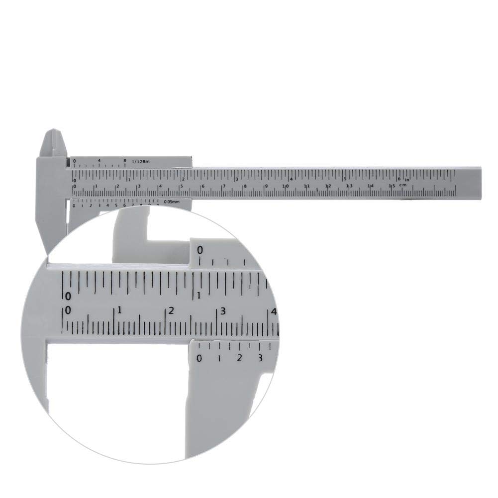 Eyebrow Ruler, Digital Caliper Makeup Measure Eyebrow Eyebrow Tattoo Permanent Make Up Micrometer Measuring Microblading Supplies For Eyebrow Color Sliding Gauges 150Mm