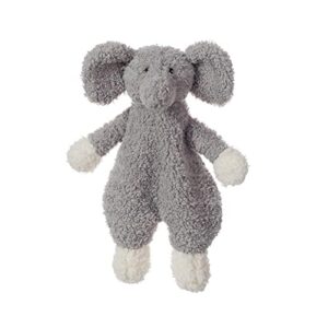 apricot lamb stuffed animals security blanket gray elephant infant nursery character blanket luxury snuggler plush(gray elephant, 10 inches)