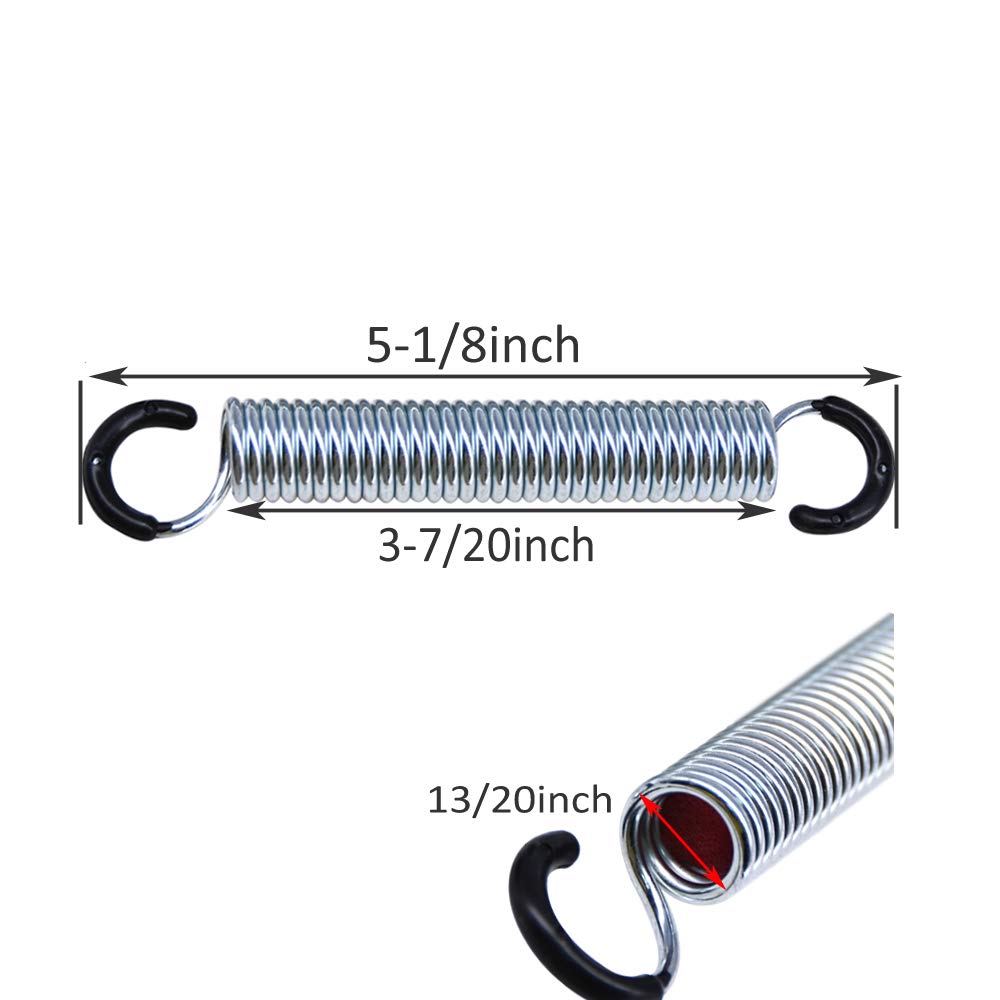 Yoogu ５1/8inch (Pack of 2) Recliner Sofa Chair Springs Replacement Mechanism Tension Spring