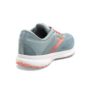 Brooks Womens Transmit 2 Running Shoe - Alloy/Bluebird/Limeade - B - 6.5