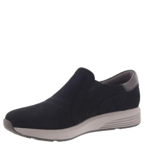 rockport trustride prowalker slip-on women's sneaker black - 8.5 wide