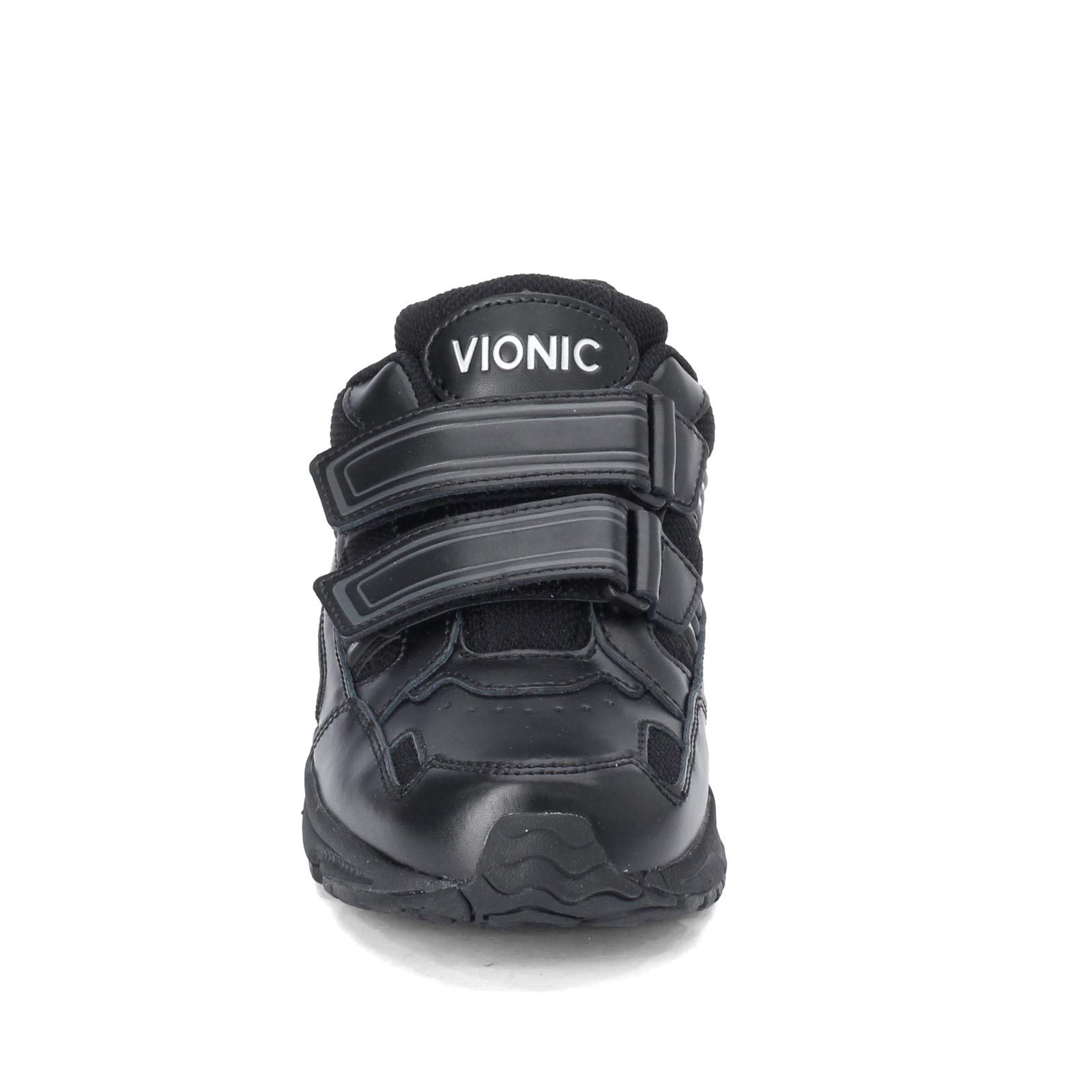 Vionic Tabi Women's Orthotic Walking Shoe - Strap Black Leather - 10.5 Medium