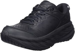 hoka one one women's running shoes, black, 9 us