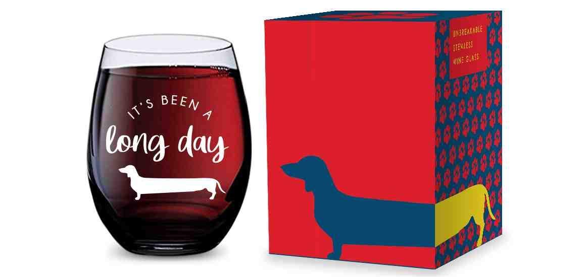 GSM Brands Its Been a Long Day Stemless Wine Glass