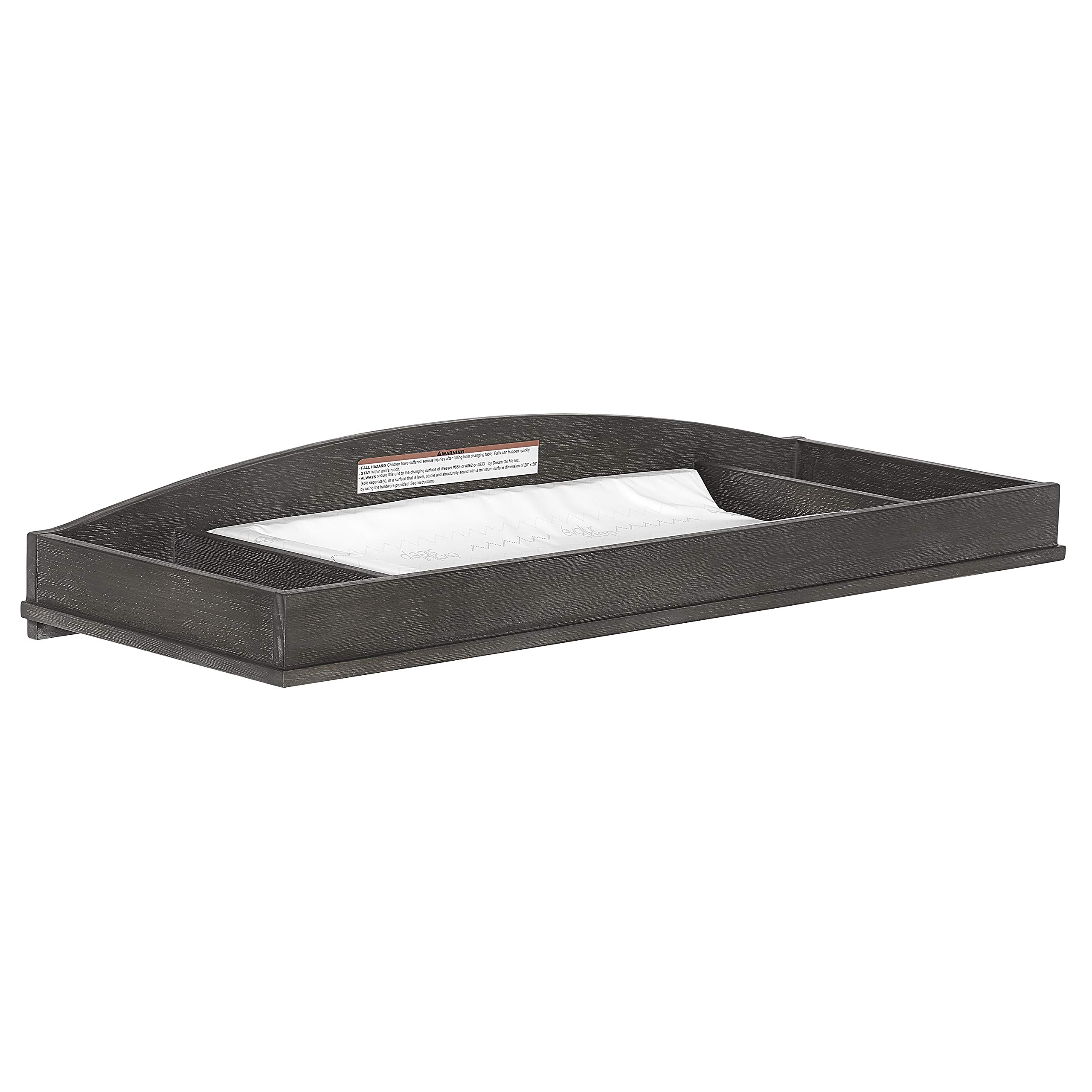 Evolur Signature Amsterdam Changing-Tray in Smokey Brushed Grey