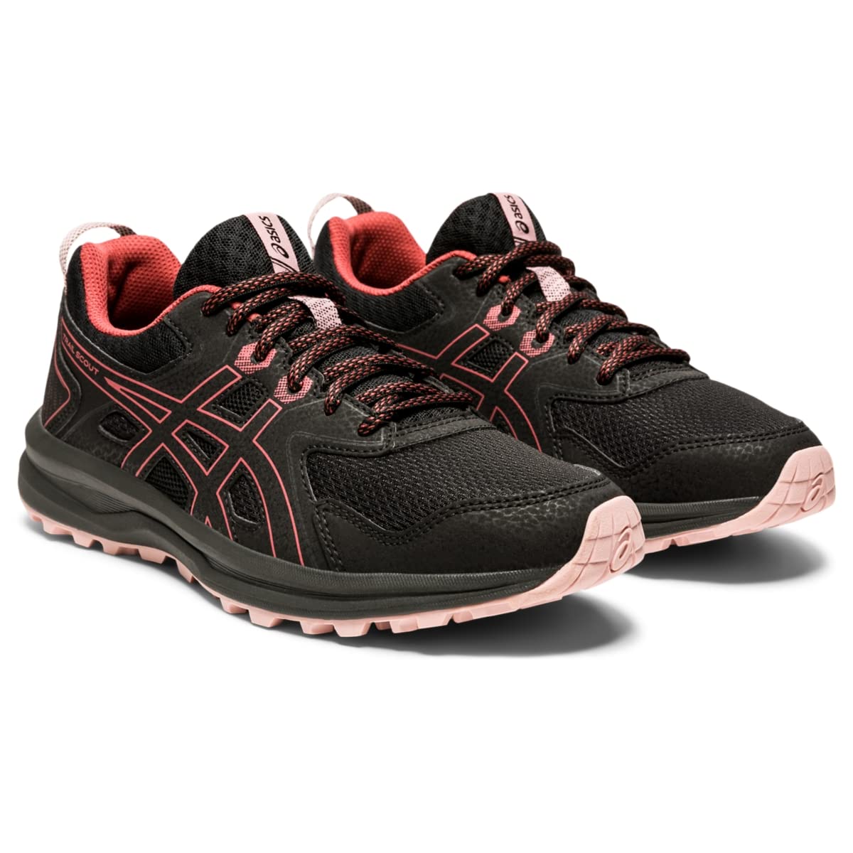 ASICS Trail Scout Black/Dried Rose 8.5 B (M)