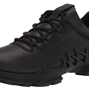 ECCO womens Biom Aex Luxe Hydromax Water-resistant Sneaker, Black, 8-8.5 US