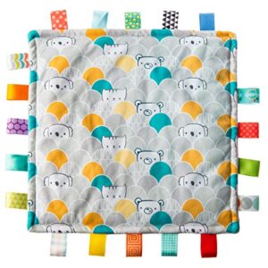 taggies original blanket, 12 x 12", comfy peekaboo (41512)