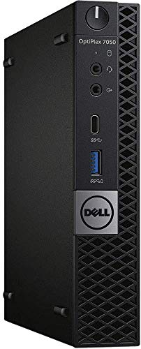 Dell OptiPlex 7050 Micro Form Factor Desktop, i3, 16GB, 256GB SSD, Win10 Pro.