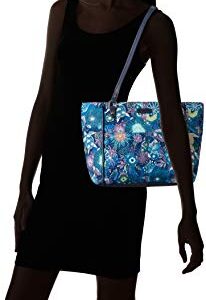 Sakroots womens Bag in Eco-twill, Large & Roomy With Zip Closure, Sustainable Durable Design, Lining Made fro tote, Royal Blue Seascape, One Size US