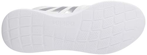 adidas womens Puremotion Wide Shoes, White/Silver Metallic, 11 W US