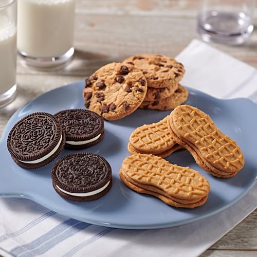 OREO, CHIPS AHOY! & Nutter Butter Cookies Variety Pack, Family Size, 3 Packs