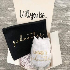 Godmother Gift, Godmother Proposal Gift, Will you be my Godmother, Godmother Box, Godmother Gift Box, Personalized Godmother Gift