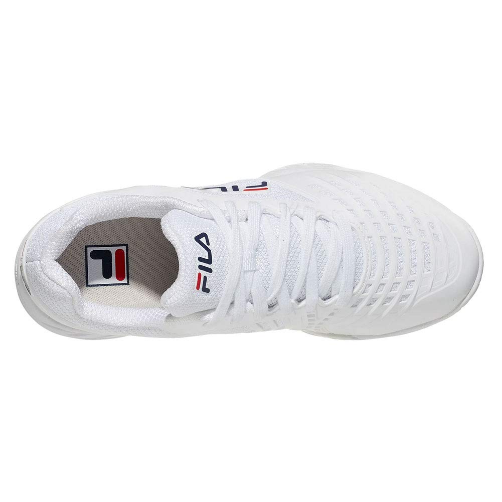 FILA Women's AXILUS 2 Energized Sneaker, White/White Navy, 8