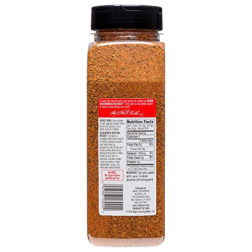 Chef Paul Prudhomme's Magic Seasoning Blackened Redfish Magic, 20-Ounce