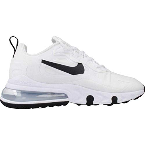 NIKE Women's Running Shoe, White Black, 6.5