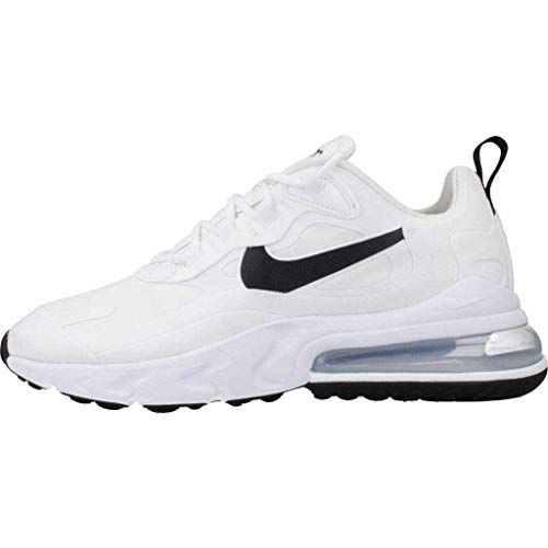 NIKE Women's Running Shoe, White Black, 6.5