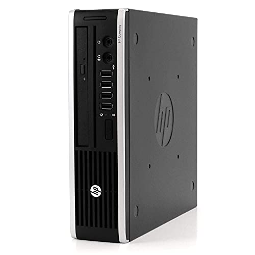 HP Elite 8300 Ultra Small Desktop PC, Intel Quad Core i5 Processor, 16GB RAM, 1TB Solid State Drive, Windows 10 Pro, DVD, Keyboard, Mouse, WiFi (Renewed)