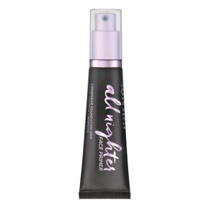 urban decay all nighter longwear face primer - lightweight, long-lasting formula - locks foundation in place, smooths & hydrates skin - 1.0 fl. oz