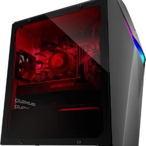 ROG Huracan G21 Compact Gaming Desktop, Unlocked Intel Core i7-9700K Processor, NVIDIA GeForce RTX 2060, 16GB 2666Mhz RAM, 512GB PCIe SSD + 1TB HDD, Wi-Fi 5, G21CX-UB763