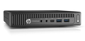 hp elitedesk 800 g2 desktop mini pc, intel core i5 6500t 2.5ghz, 16gb ddr4 ram, 256gb nvme pcie m.2 ssd, usb type c, windows 10 pro (renewed)