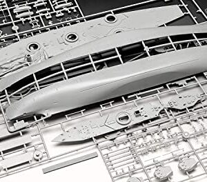 Revell 05171 HMS Dreadnought Plastic Model kit 1:350 Scale, Unpainted