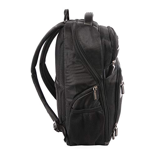 Brookstone Luggage Laptop Backpack, Black, 18 Inch