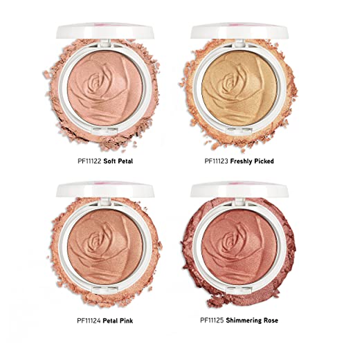 Physicians Formula Rosé All Day Highlighter Blush Face Powder, Blush Petal Glow, Shimmering Rose, Dermatologist Tested, Clinicially Tested