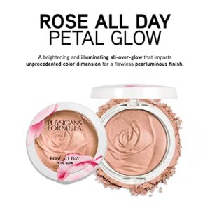 Physicians Formula Rosé All Day Highlighter Blush Face Powder, Blush Petal Glow, Shimmering Rose, Dermatologist Tested, Clinicially Tested