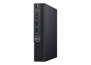 dell optiplex 3070 kpggf intel core i5 8th gen 8500t (2.10 ghz) 8 gb ddr4 256 gb ssd windows 10 pro 64-bit (renewed)