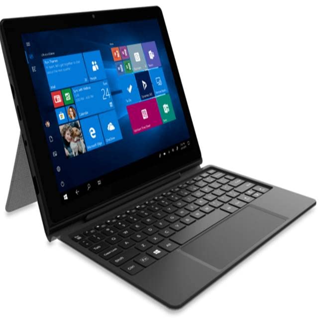 ONN 100002435 10.1" HD Touchscreen Celeron N4000C 1.1GHz Intel UHD Graphics 600 4GB RAM 64GB SSD Win 10S Home Black