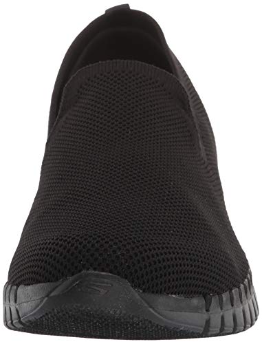 Skechers Women's GO Walk Smart-Believe Sneaker, Black, 9