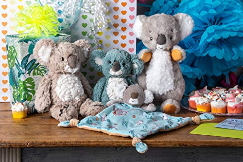 Mary Meyer Little Knottie Lovey Security Blanket, 10 x 10-Inches, Down Under Koala