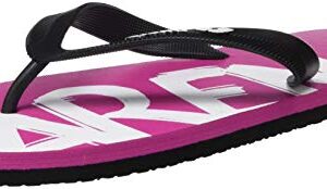 Arena Unisex Flip Flop Thong Sandals, Pink Flambe, 12 US Women