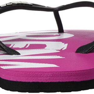 Arena Unisex Flip Flop Thong Sandals, Pink Flambe, 12 US Women